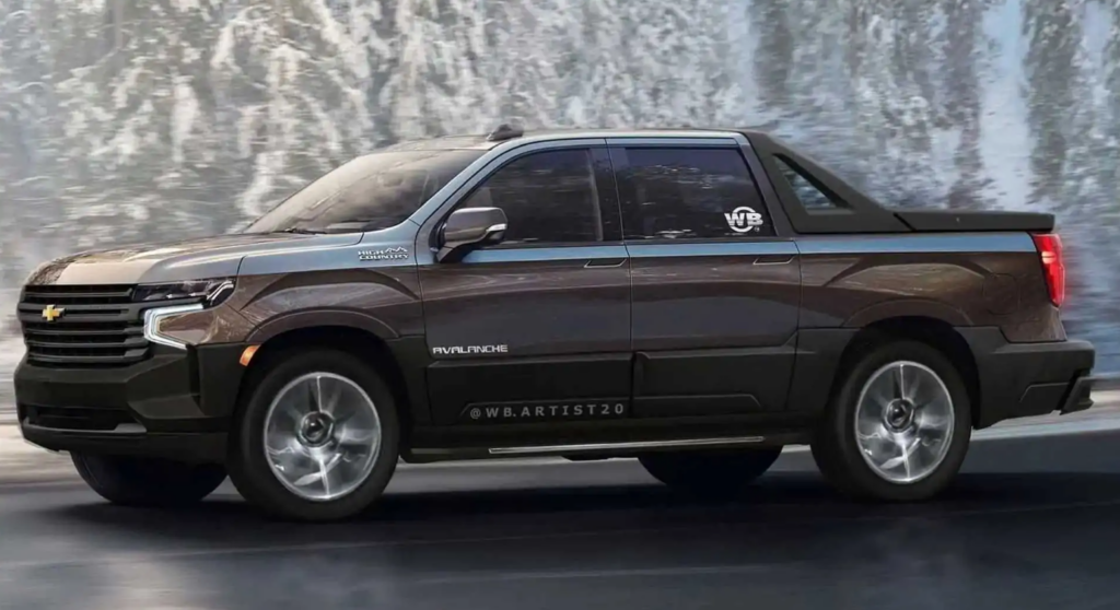 2025 Chevy Avalanche: A Compact Pickup with a Midgate Feature - New ...